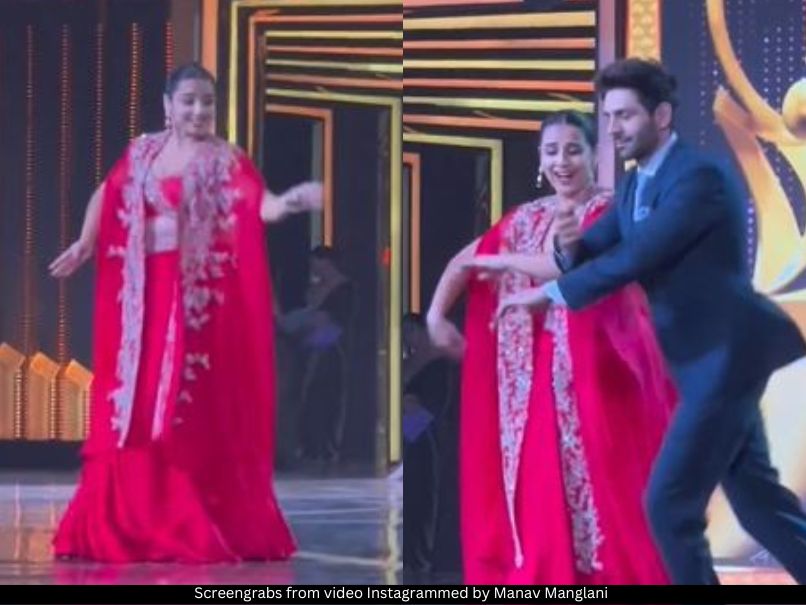 Zee Cine Awards 2024: Vidya Balan, Kartik Aaryan Groove To 'Bhool Bhulaiyaa' Song 'Ami Je Tomar ...